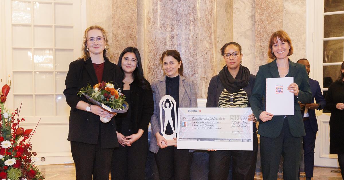 Schülerinnen aus Groß-Bieberau gewinnen Integrationspreis